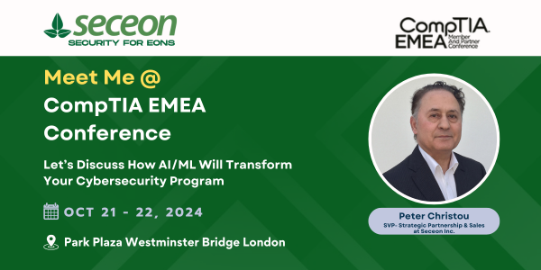 Meet Seceon at CompTIA EMEA