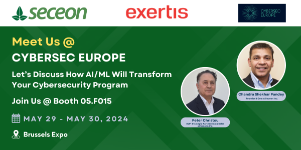 Meet Seceon at Cybersec Europe