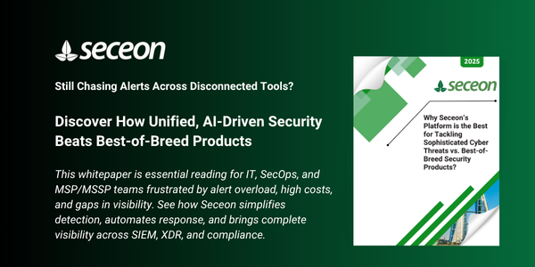 Why Seceon’s Platform is the Best for Tackling Sophisticated Cyber Threats